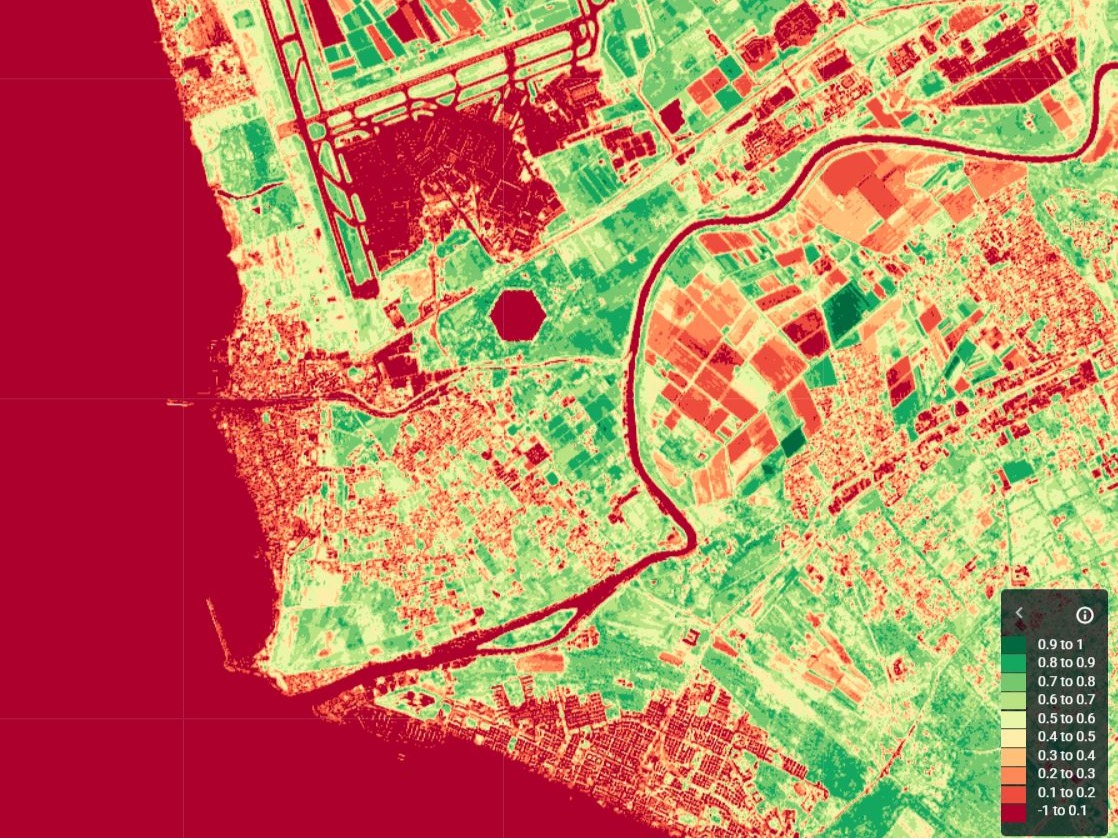 Indice NDVI - Biosat